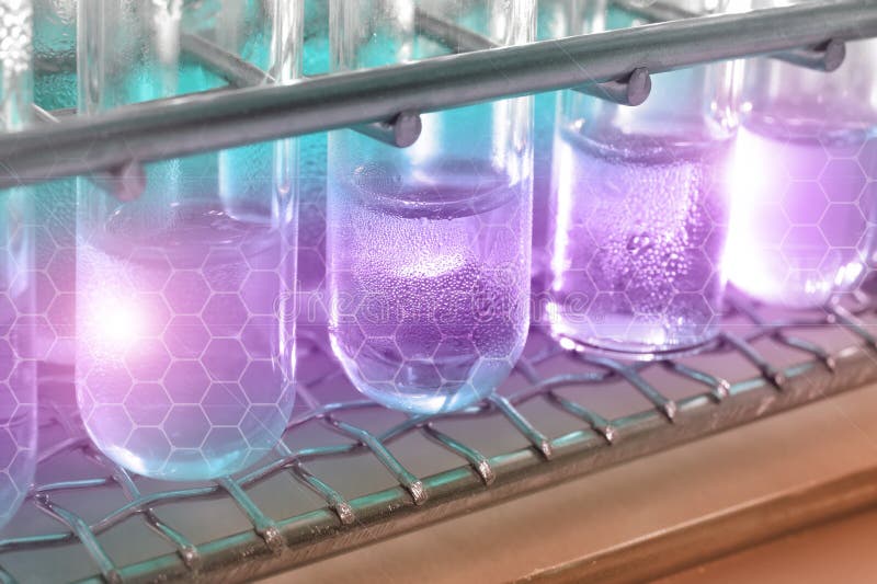 Blood Testing in Laboratory Stock Photo - Image of molecular, doctor ...