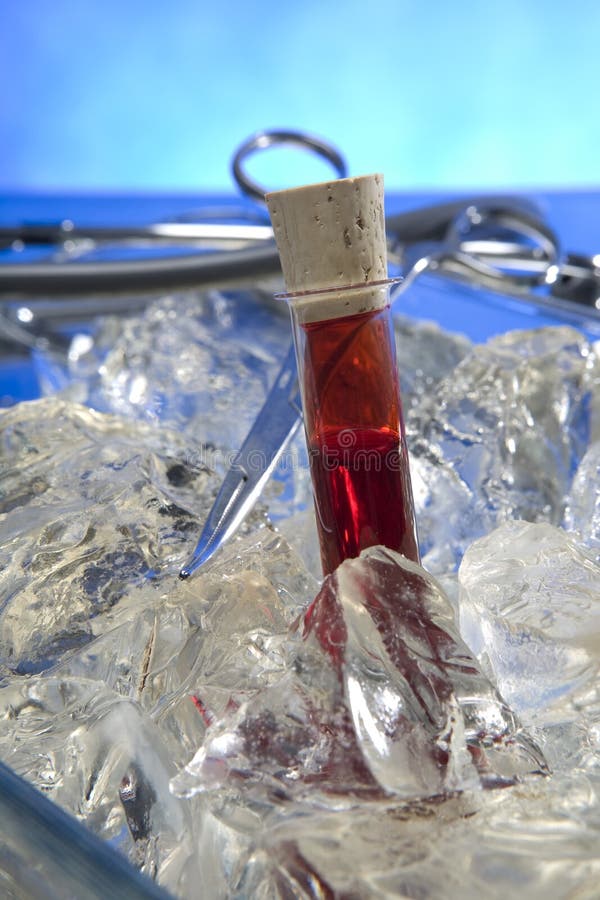 Blood for testing stock image. Image of studio, accident - 49514115