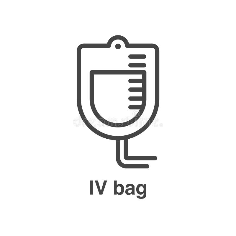 Blood Testing and Work Icon Showing One Aspect of Blood Draw Process ...