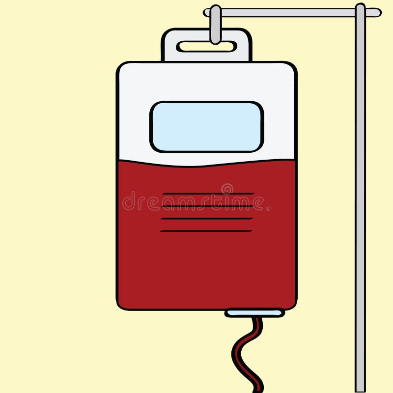 Blood transfusion stock vector. Illustration of hospital - 8806723