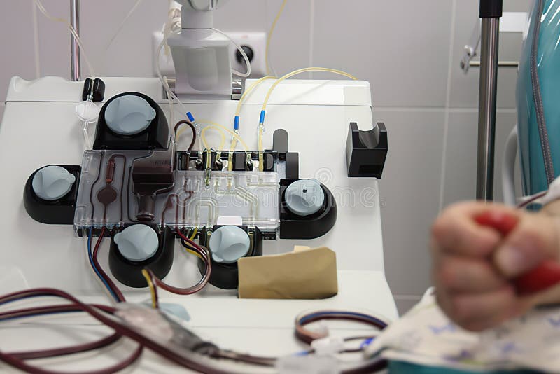 Blood transfusion device. editorial image. Image of medical - 213340205