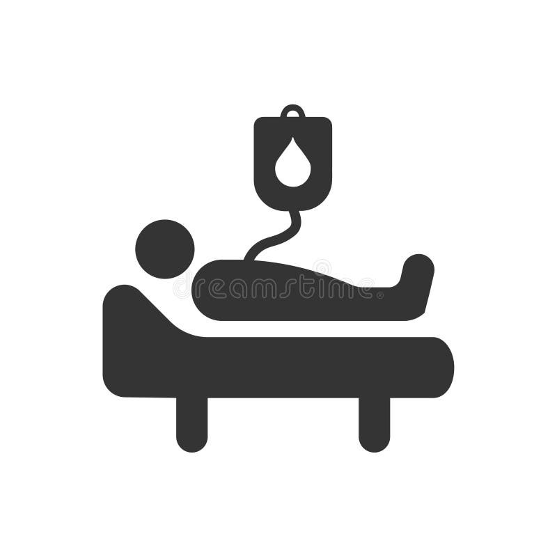 Blood Transfusion Icon stock vector. Illustration of transfusion ...
