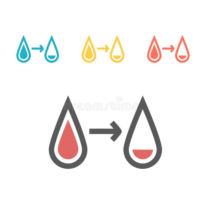Blood Transfusion Line Icon. Vector Sign for Web Graphic. Stock Vector ...