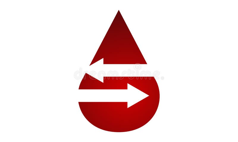 Blood Transfusion Logo Design Template Stock Vector - Illustration of ...