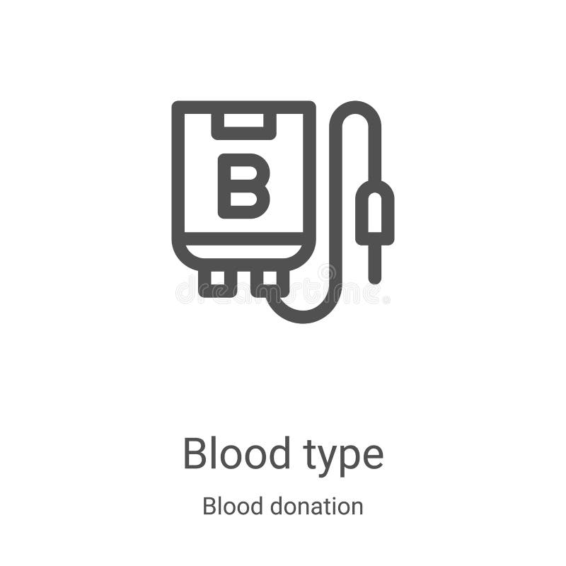 Blood Transfusion Icon Vector from Medicines Collection. Thin Line ...