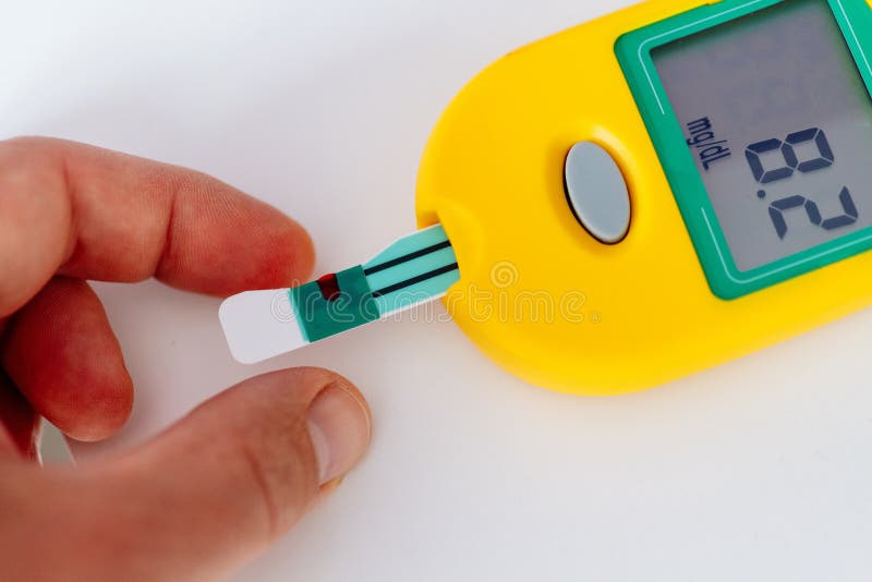 Blood uric acid level test stock image. Image of blood - 147487207