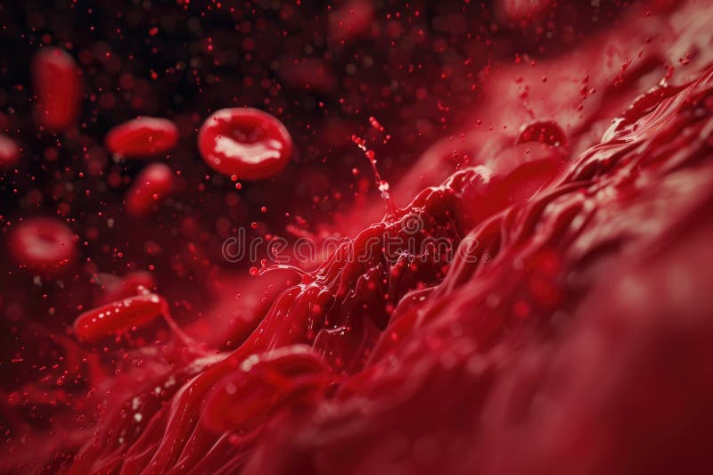Blood Vessel Flow stock illustration. Illustration of anatomy - 382630607