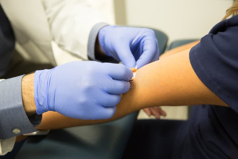 Blood work stock photo. Image of laboratory, needle - 130209734