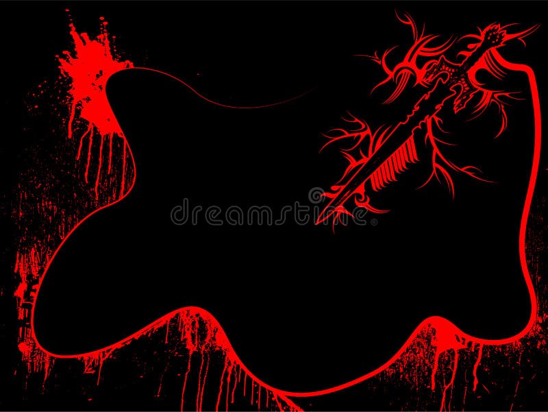 Bloody background stock vector. Illustration of graphic - 19048526