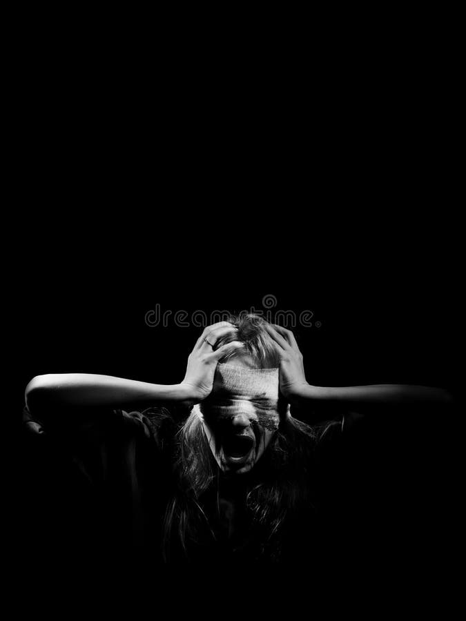 Bloody girl stock photo. Image of model, splash, blood - 24835498