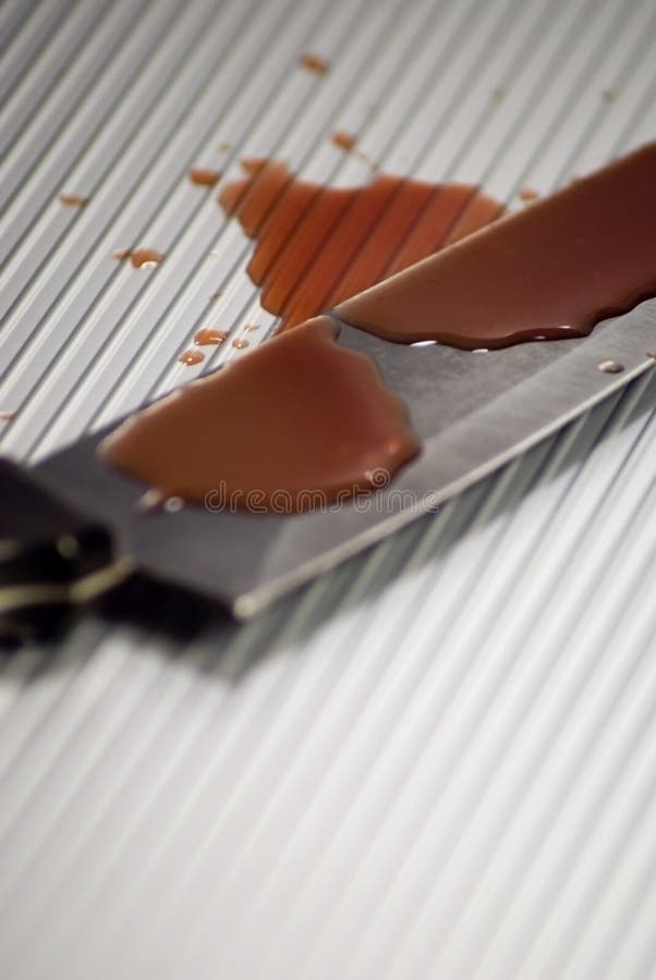 Bloody Kitchen Knife stock photo. Image of kitchen, bloody - 10710994