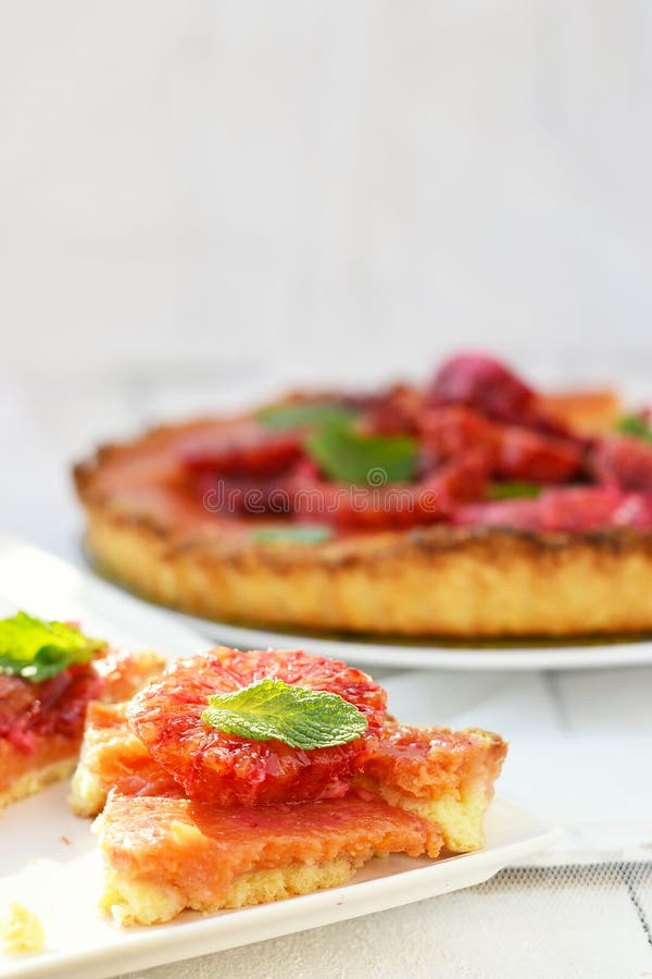 Bloody orange pie stock photo. Image of baked, orange - 29238488