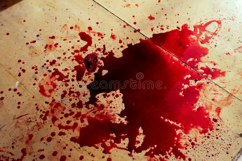 Bloody stain on the floor stock image. Image of bleeding - 81276871