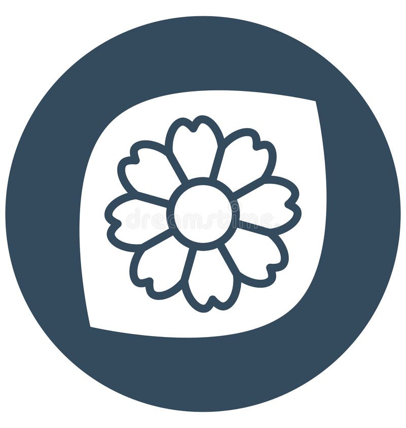 Bloom Vector Icon Which Can Easily Modified or Edit Stock Vector ...