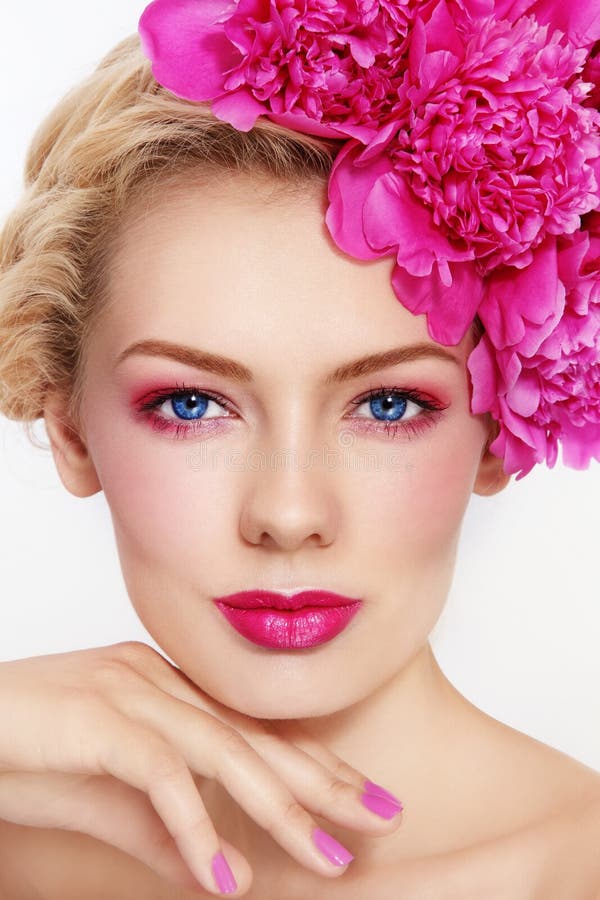 Blooming beauty stock image. Image of female, manicure - 25016733