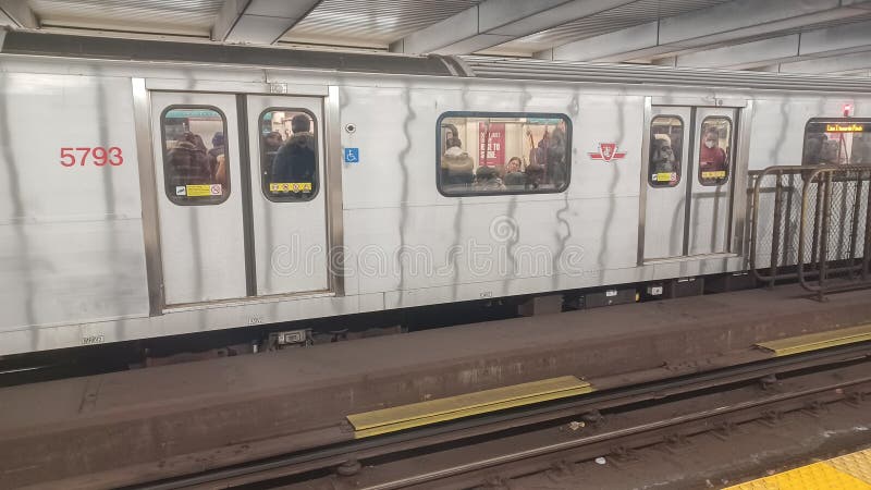 Bloor and Young Subway Station Interior View Editorial Photo - Image of ...