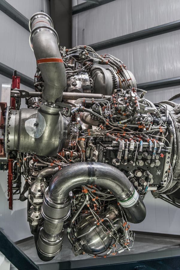 Blootgestelde De Motor Van De Raket Stock Foto - Image of macht ...