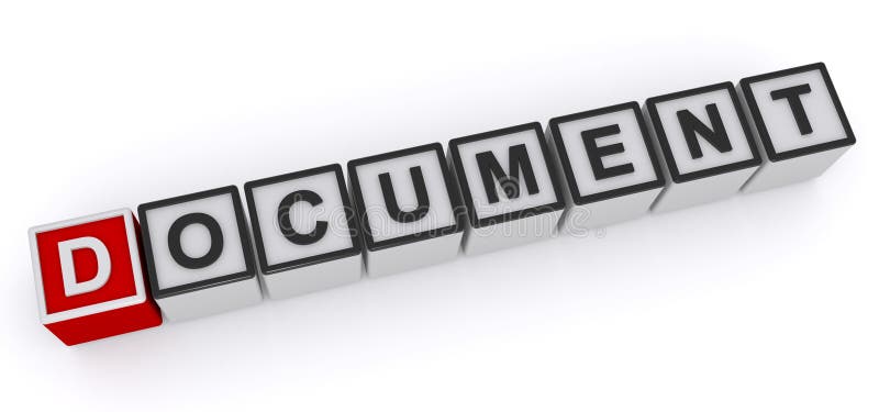 Texto De La Palabra Del Documento Imagen de archivo - Imagen de texto ...
