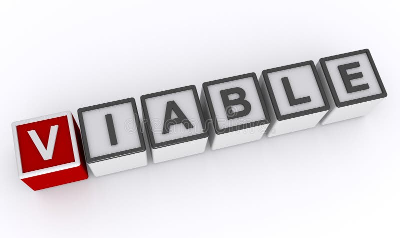 Bloque De Palabras Viable En Blanco Stock de ilustración - Ilustración de acercamiento, plan ...