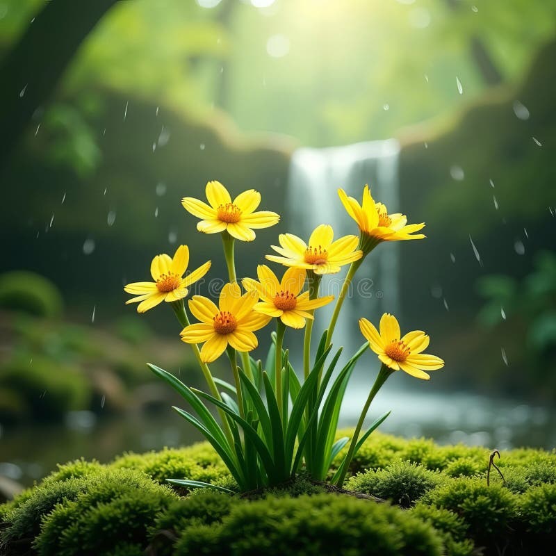 Blossoms and Beginnings Embracing the Renewal of Spring (4 Stock ...