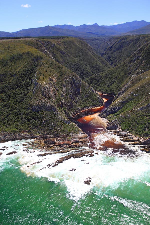 Bloukrans river mouth stock photo. Image of mouth, garden - 38774562