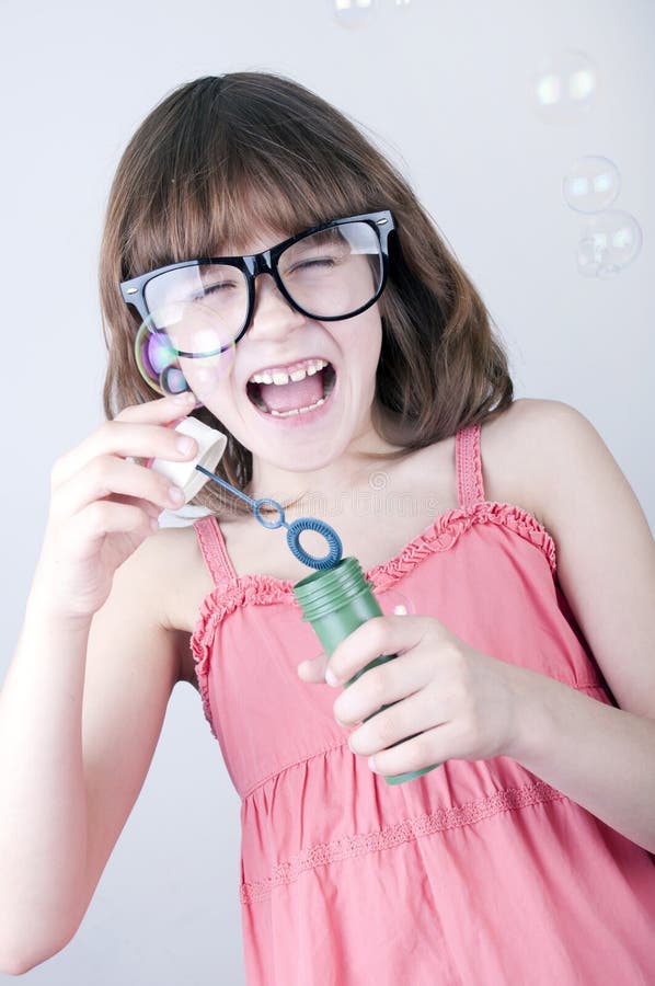 Blowing soap bubbles stock photo. Image of fairetale - 30326166