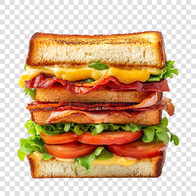 BLT Sandwich stock image. Illustration of food, meat - 341463729