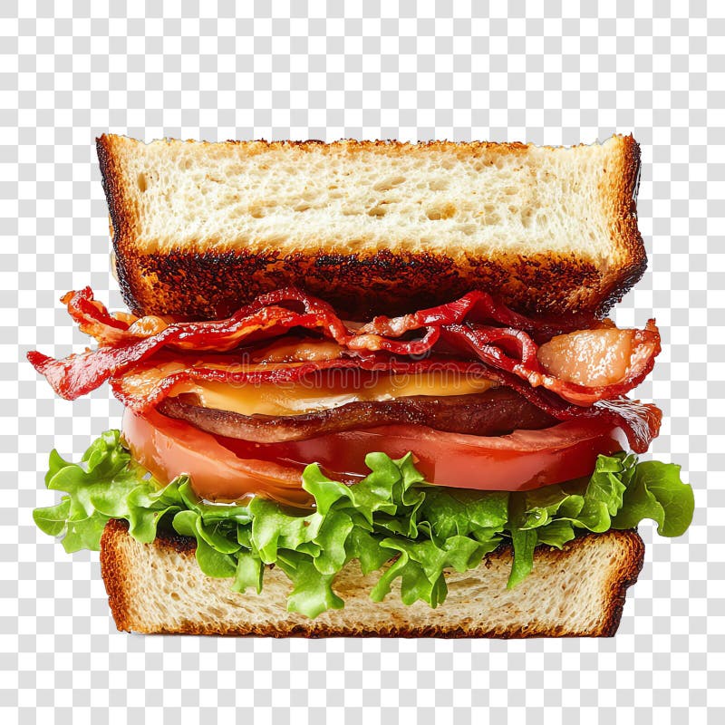 BLT Sandwich stock illustration. Illustration of sandwich - 341510990