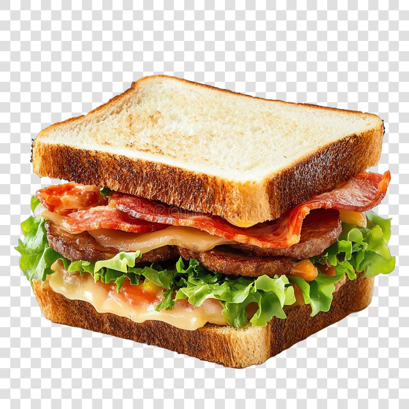 BLT Sandwich stock image. Illustration of grilled, cuisine - 341511019