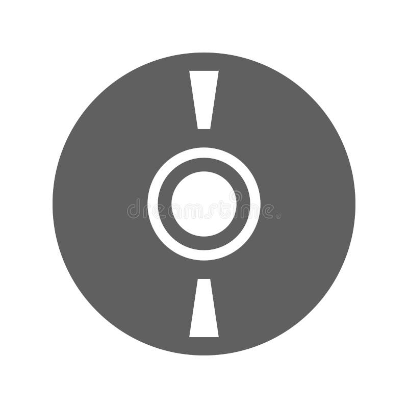 Blu-ray, Cd, Disc, Dvd Icon. Gray Vector Graphics Stock Illustration ...