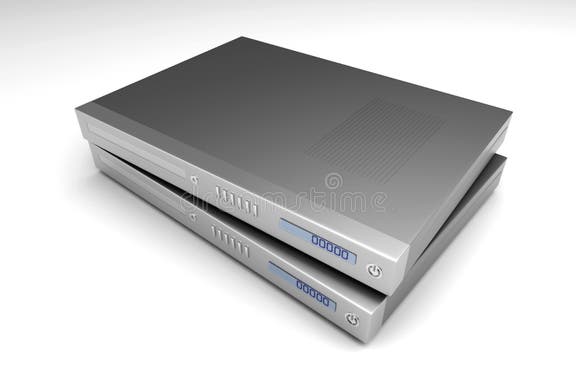 Blu ray devices stock illustration. Illustration of device - 20982228