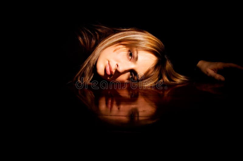 103 Girl Sad Dramatic Blue Black Stock Photos - Free & Royalty-Free ...