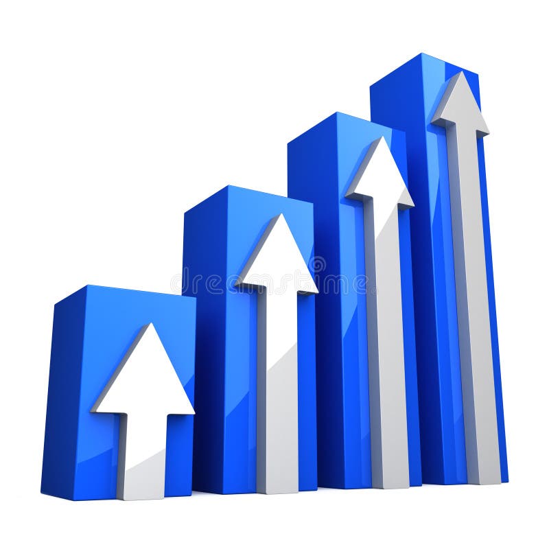 3d chart stock illustration. Illustration of concept, europe - 279874