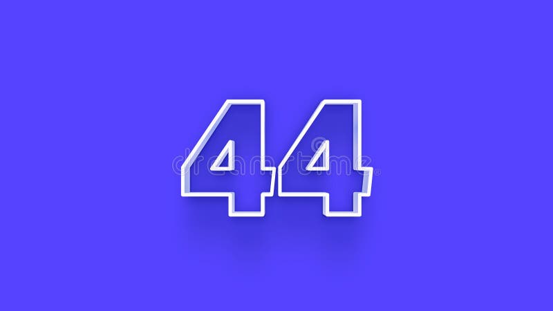 44 Stock Illustrations – 2,108 44 Stock Illustrations, Vectors ...