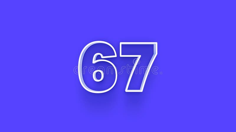 67 Stock Illustrations – 1,255 67 Stock Illustrations, Vectors ...