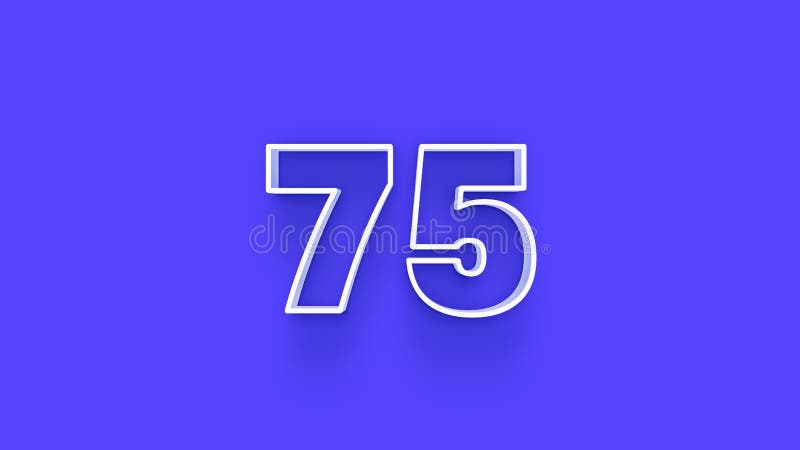 3d Number 75 Stock Illustrations – 606 3d Number 75 Stock Illustrations ...