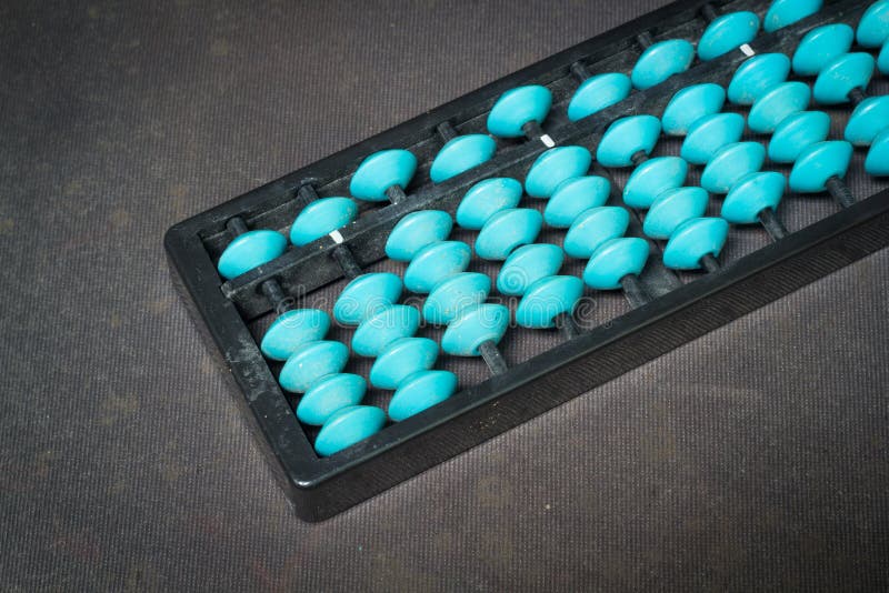 Blue abacus stock photo. Image of learning, chinese, color - 36986404