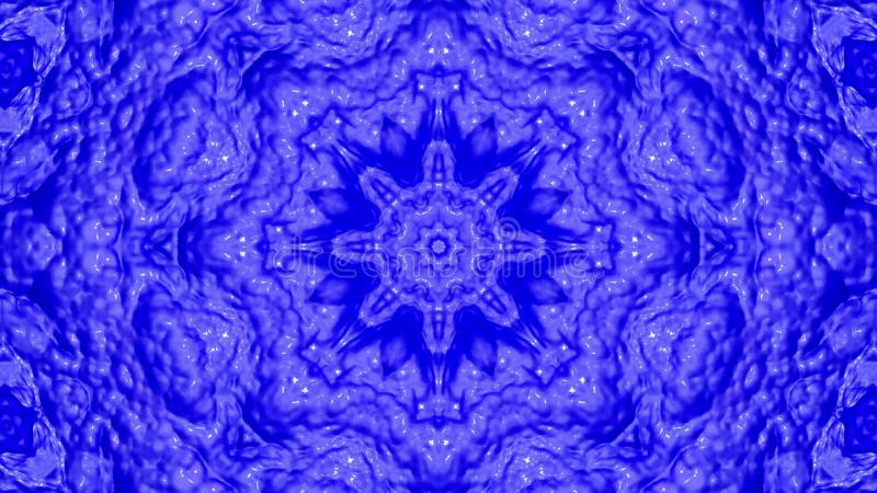 Blue Abstract Animated Background. 3d Render Stock Video - Video of ...