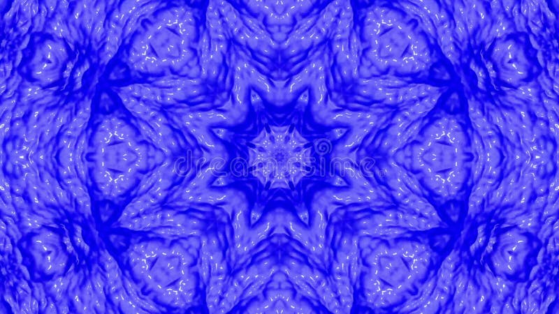 Blue Abstract Animated Background. 3d Render Stock Footage - Video of ...