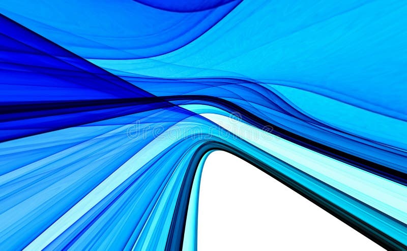 Blue Abstract Lines stock illustration. Illustration of colors - 1962540