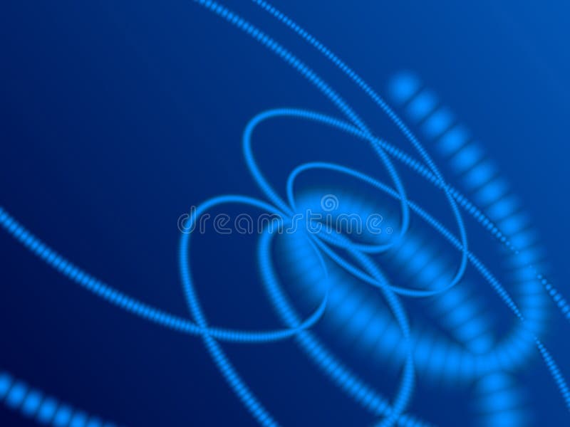 Blue Abstract Background, Blue Form Stock Illustration - Illustration ...
