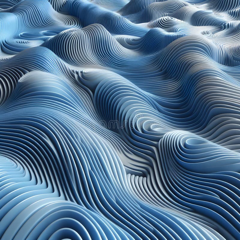 Blue Abstract Background Design. Light Pattern, Technology Concept ...