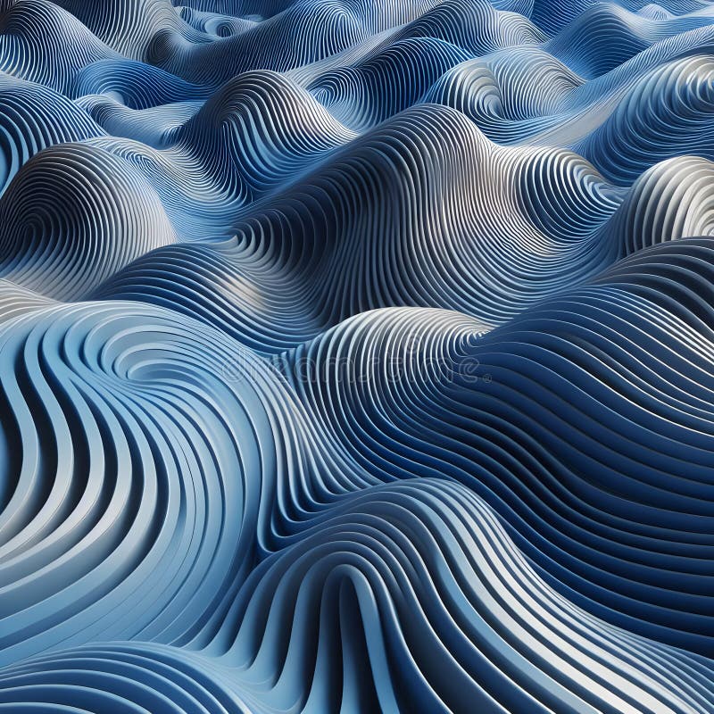 Blue Abstract Background Design. Light Pattern, Technology Concept ...