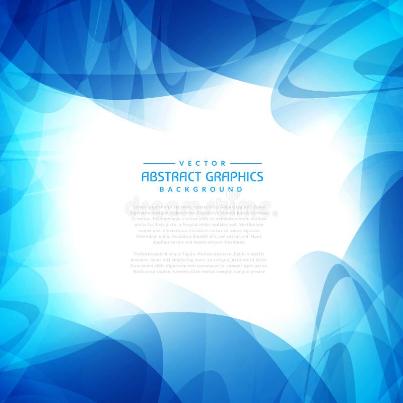 Blue Abstract Background Design Stock Vector - Illustration of ...