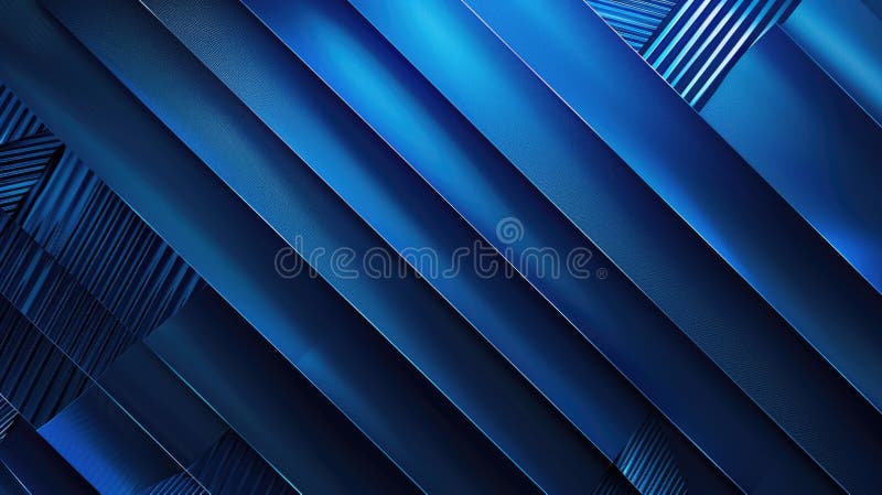Blue Abstract Background with Diagonal Lines Stock Photo - Image of ...