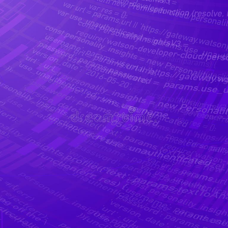 Yellow Program Code Charts Background Stock Illustration - Illustration ...