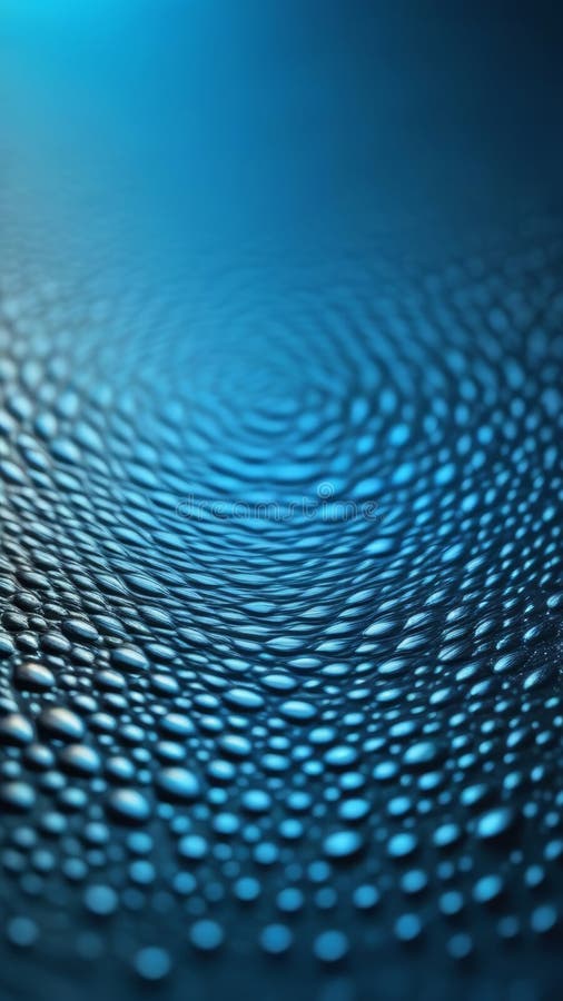 Blue Abstract Background with Drops Stock Photo - Image of object ...