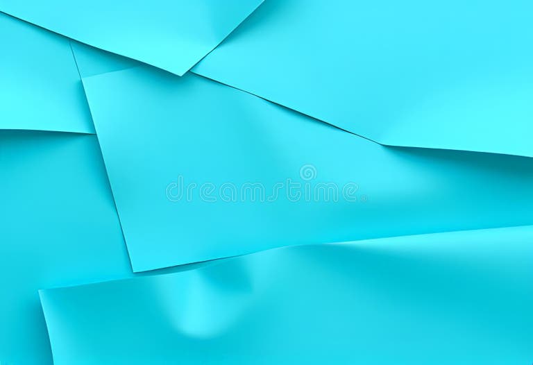 Blue Abstract Background with Overlapping Folded Paper Layers, Backdrop ...
