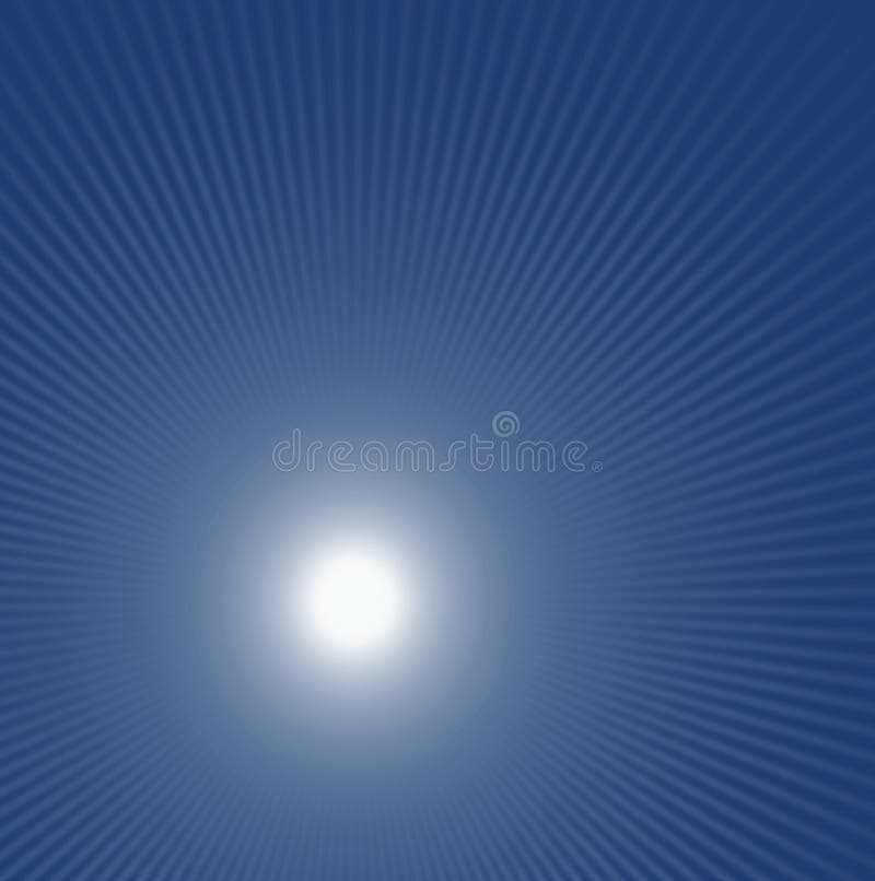 Blue Abstract Background Glow at Center and Rays of Light Stock ...