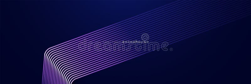 Blue Abstract Background with Glowing Geometric Lines. Modern Shiny ...